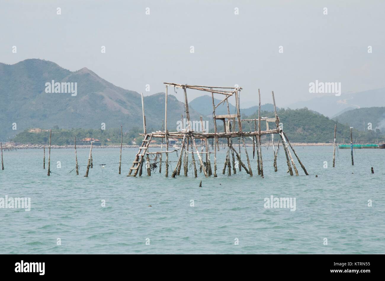 Vietnamese sea structure Stock Photo - Alamy
