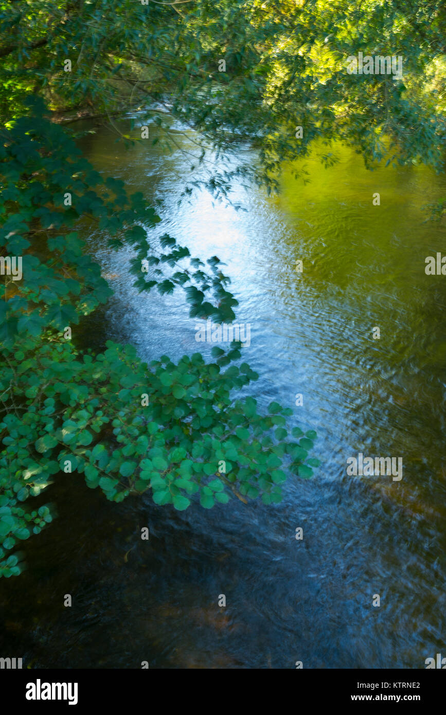 Rur River, North Eifel Territory, Eifel Region, Germany, Europe Stock ...