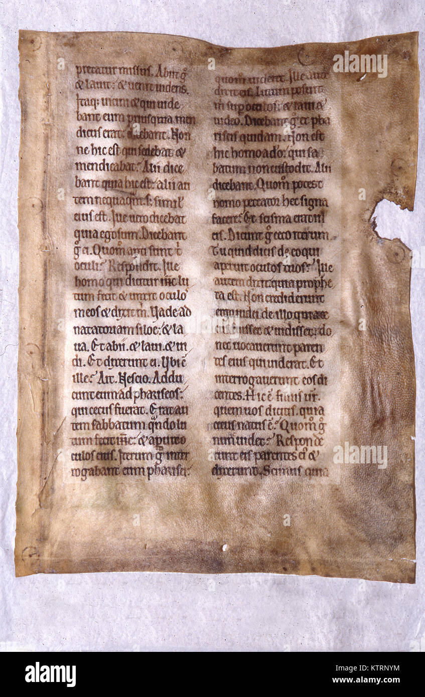 Latin bible manuscript hi-res stock photography and images - Alamy