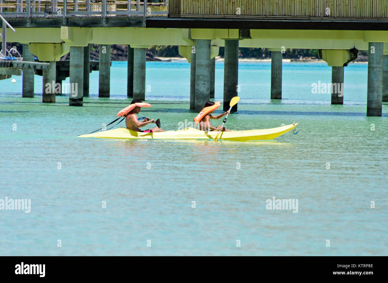 Polynesia Canoe Paddle High Resolution Stock Photography and Images - Alamy