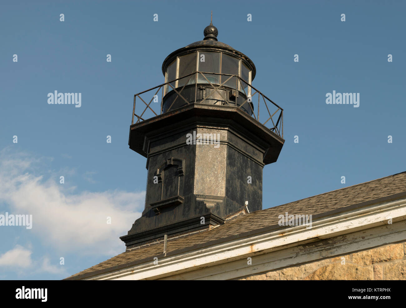 Old Field Point Lighthouse at East Setauket Long Island, NY Stock Photo - Alamy