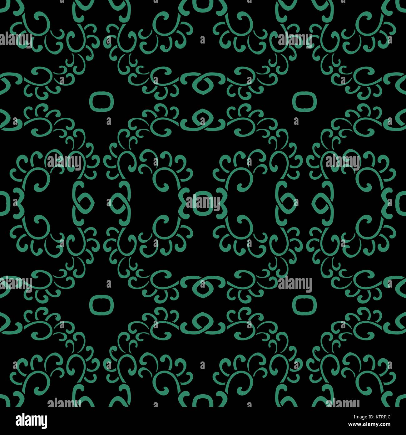 Seamless Chinese Background Spiral Curve Cross Chain Stock Vector Image ...