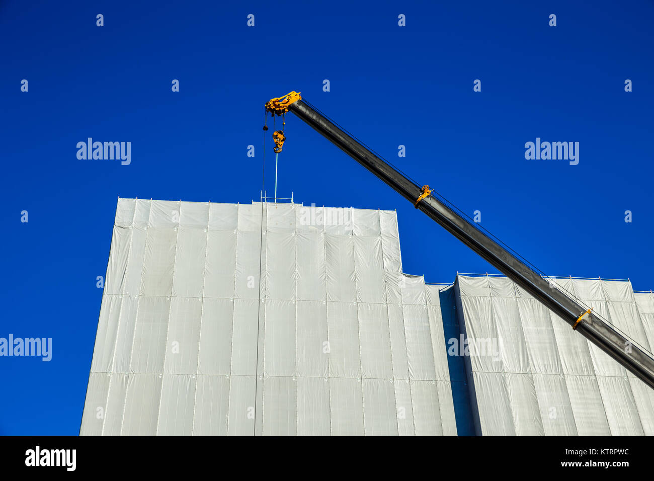covered under construction building safety and clean in Japan Stock ...