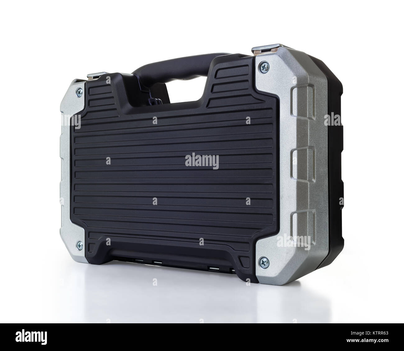 Isolated Futuristic Tool Box Over White Stock Photo - Alamy