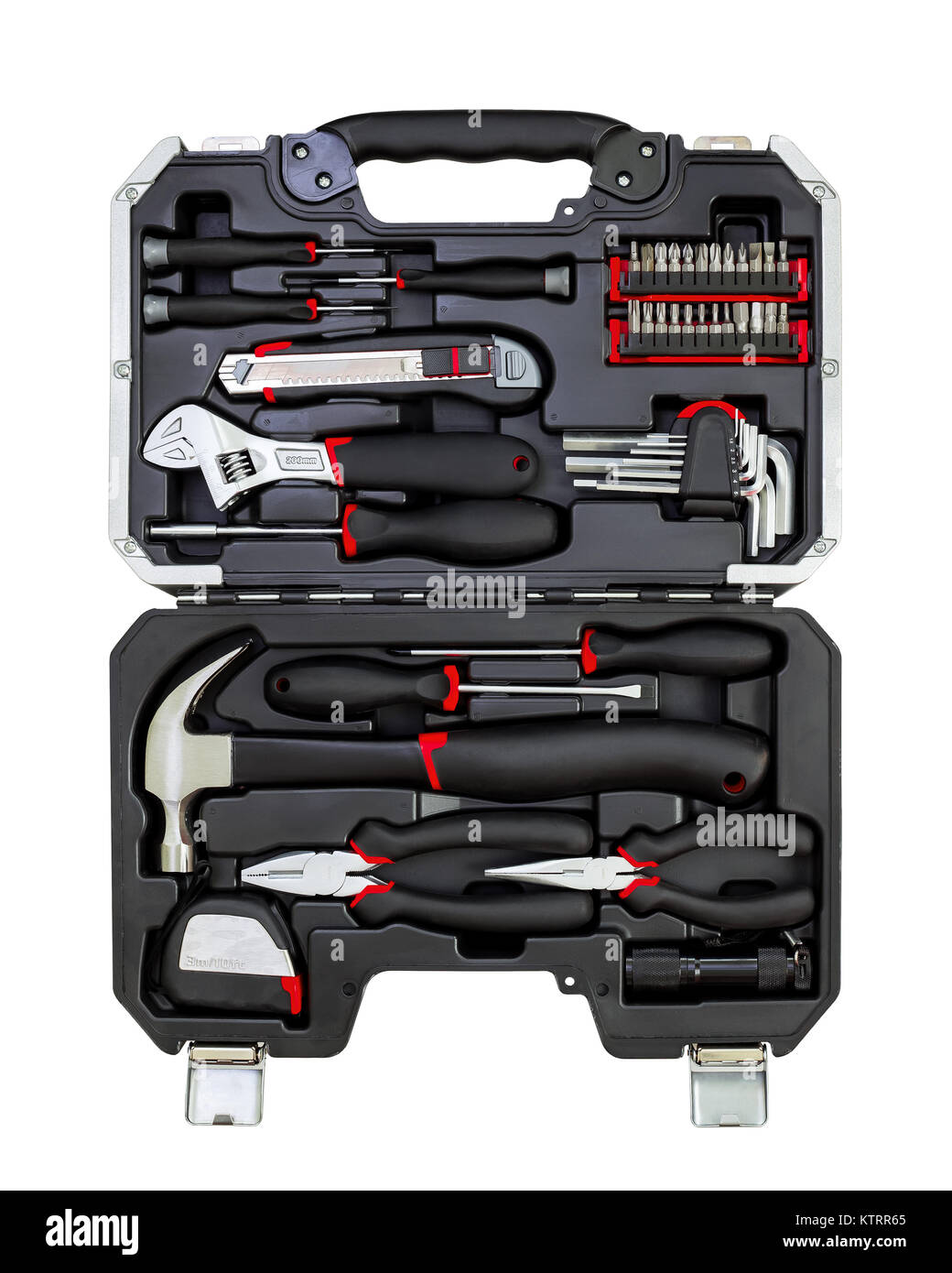 Isolated Futuristic Tool Box Over White Stock Photo - Alamy