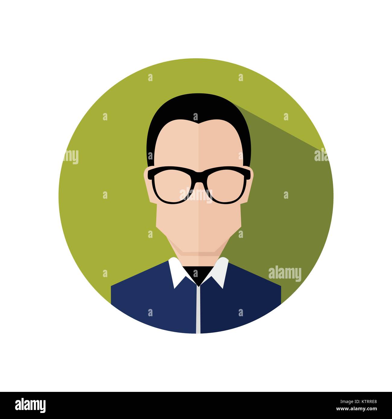 Bald Man Avatar Icon High Resolution Stock Photography and Images - Alamy