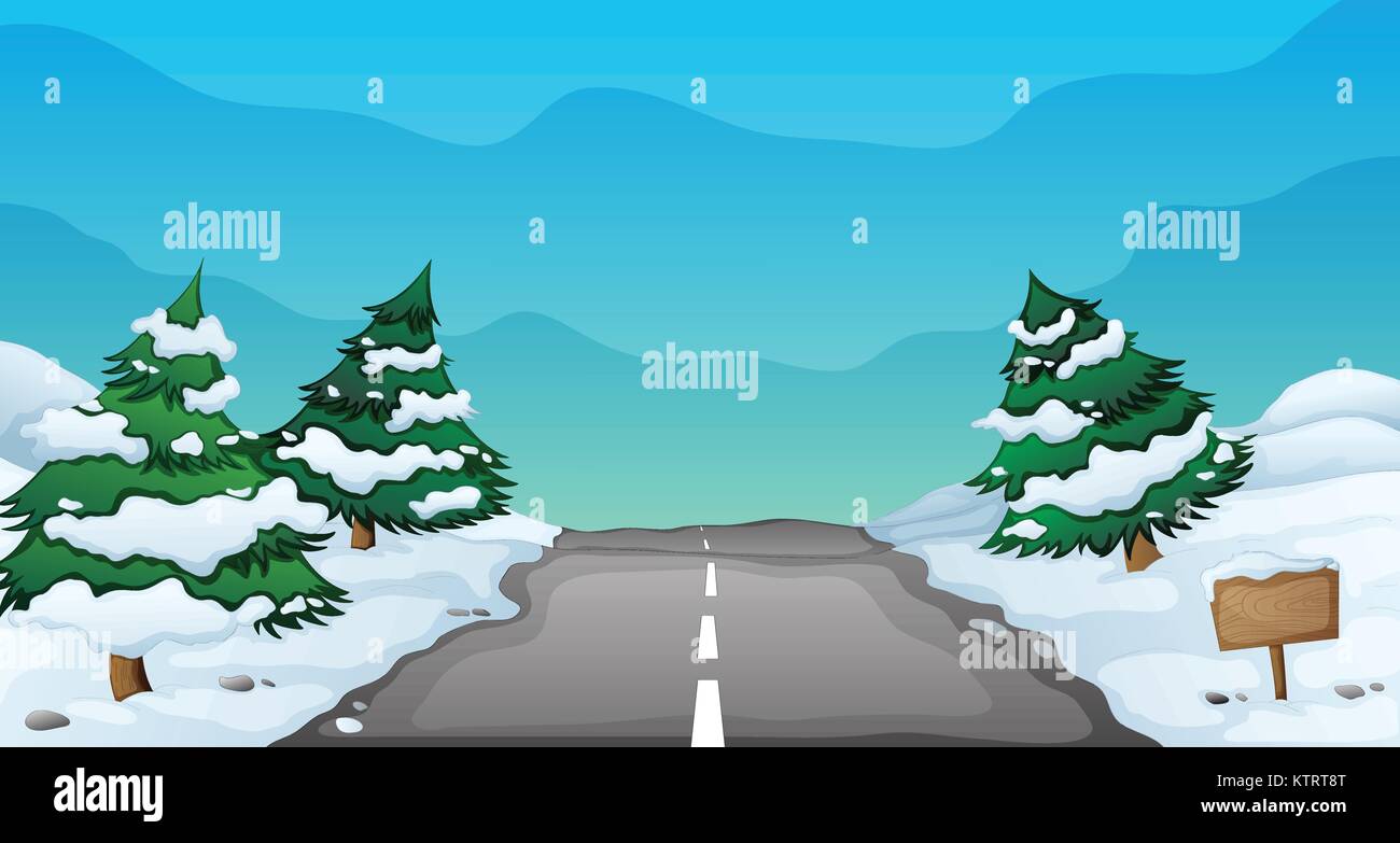 Most beautiful landscape roads Stock Vector Images - Alamy