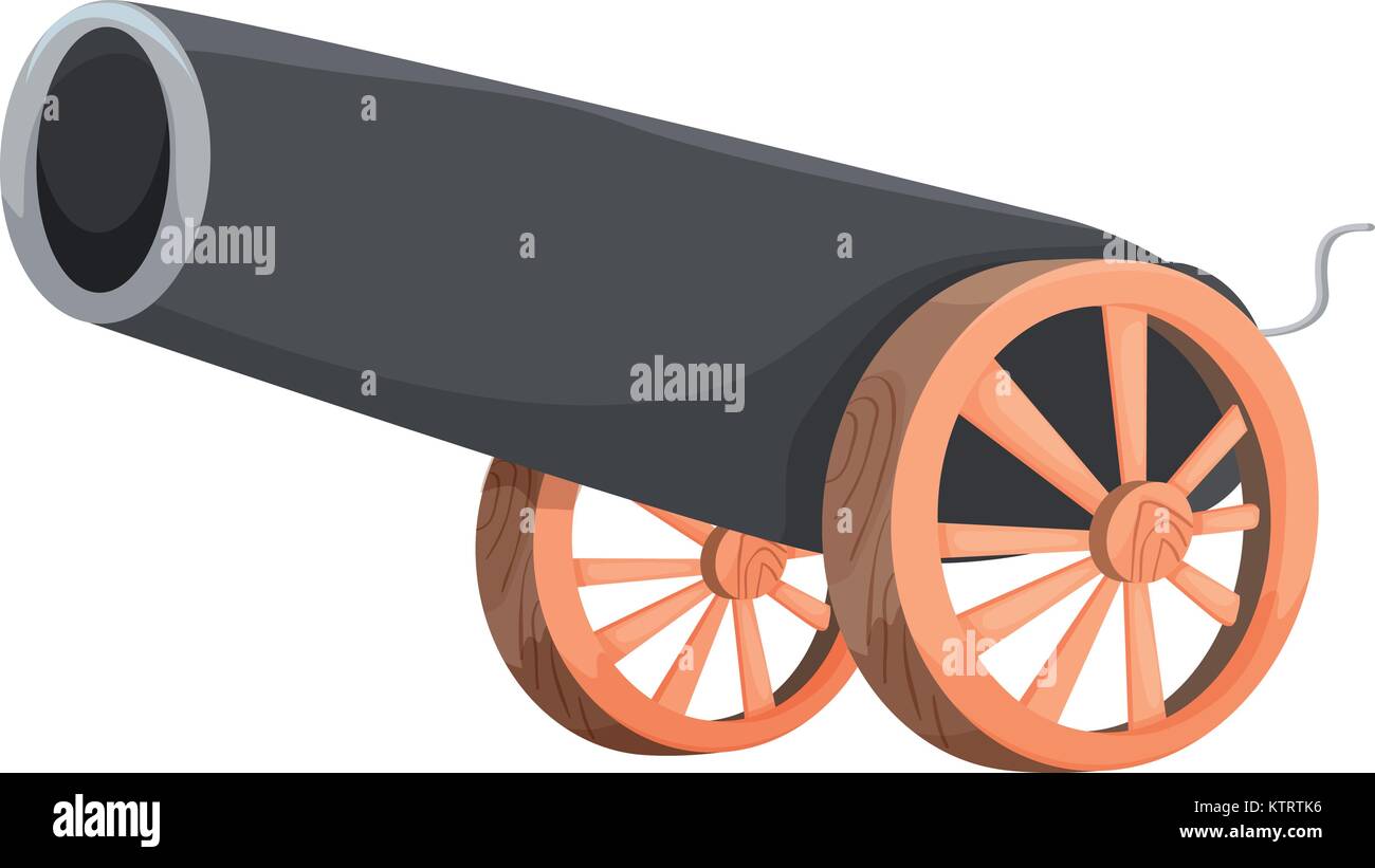 Illustration of an old cannon Stock Vector Image & Art - Alamy