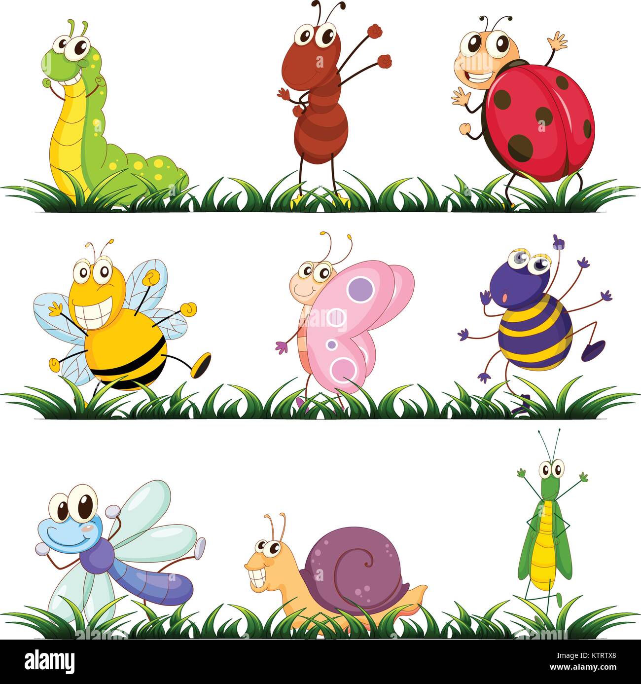 Illustration of small creature on white Stock Vector Image & Art - Alamy