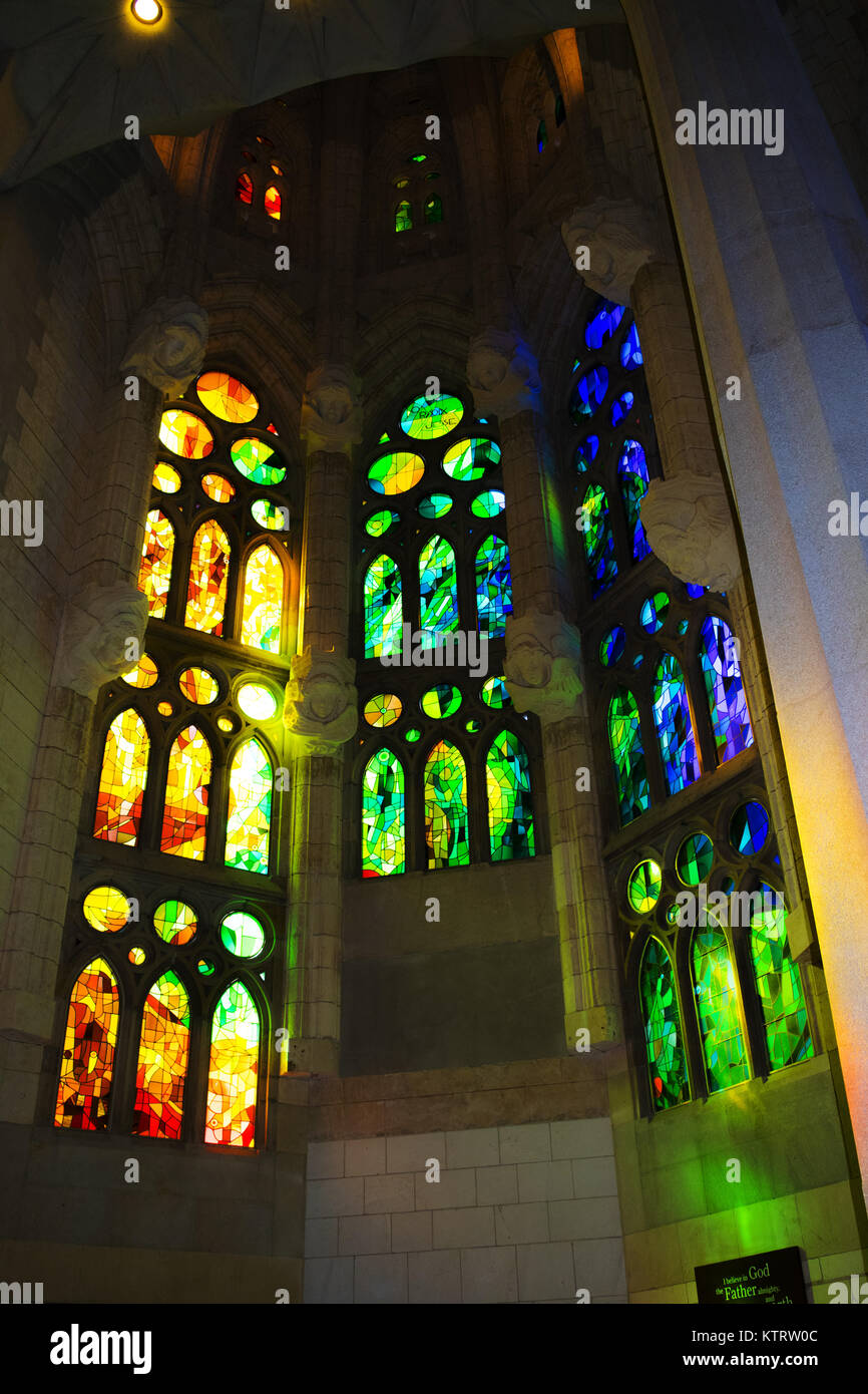 Stained glass windows Stock Photo - Alamy