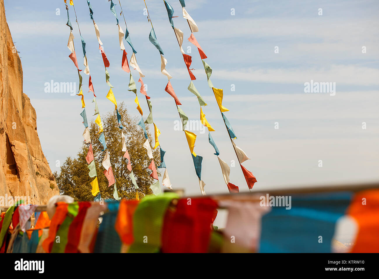 Buddhist banners hi-res stock photography and images - Alamy