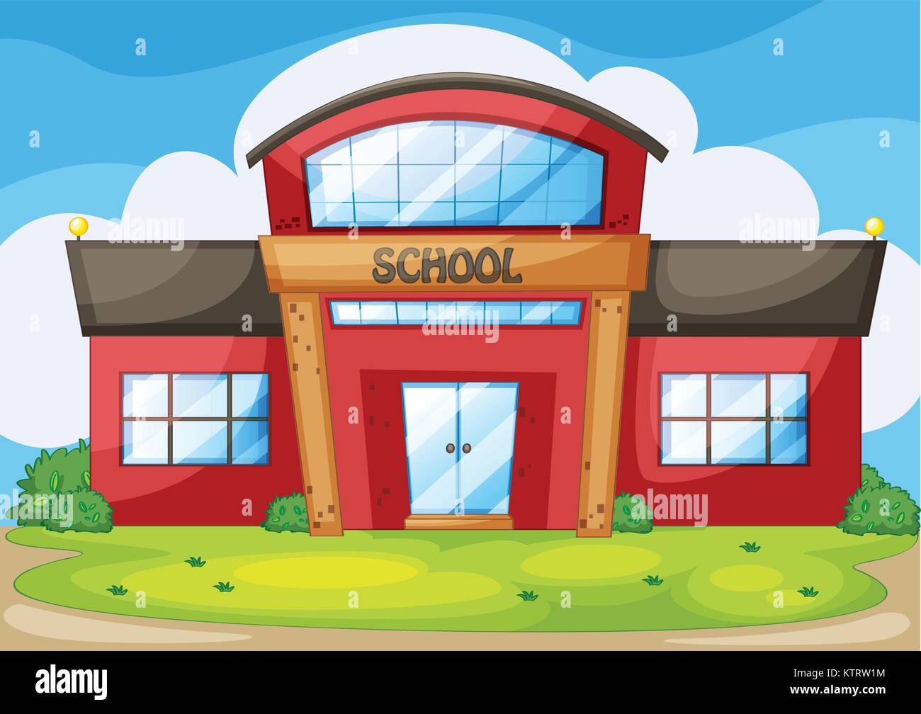 Private school system Stock Vector Images - Alamy