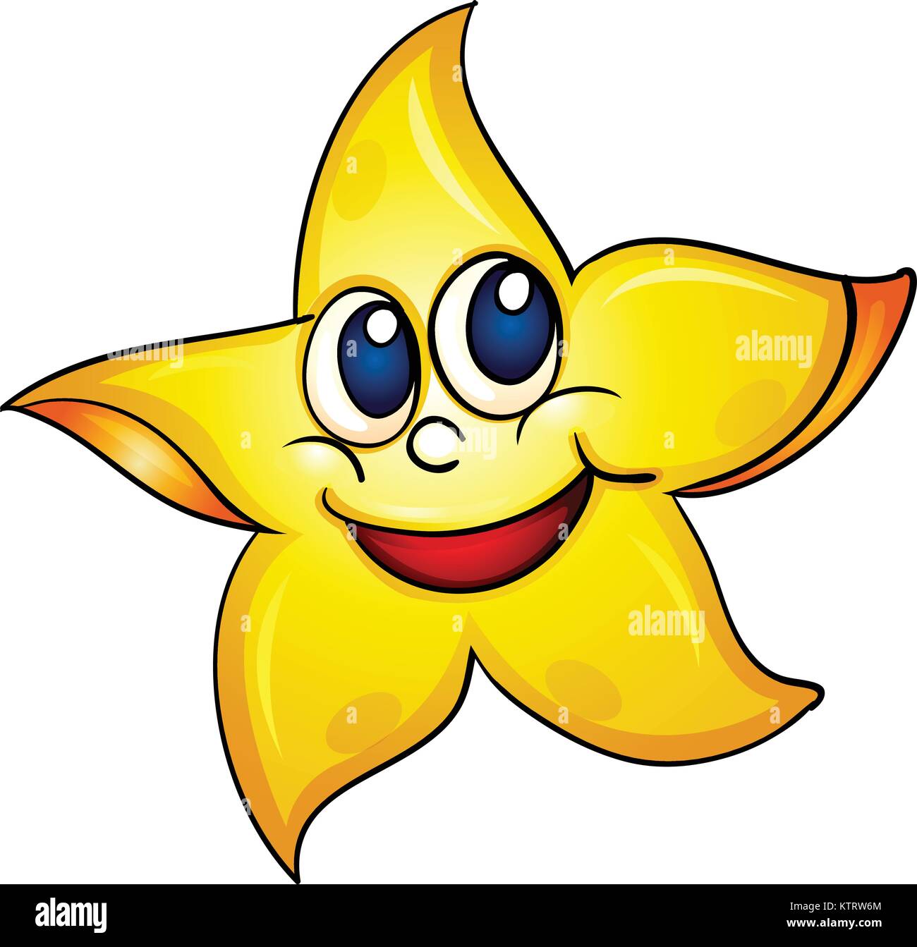 illustration of a simple starfish Stock Vector Image & Art - Alamy