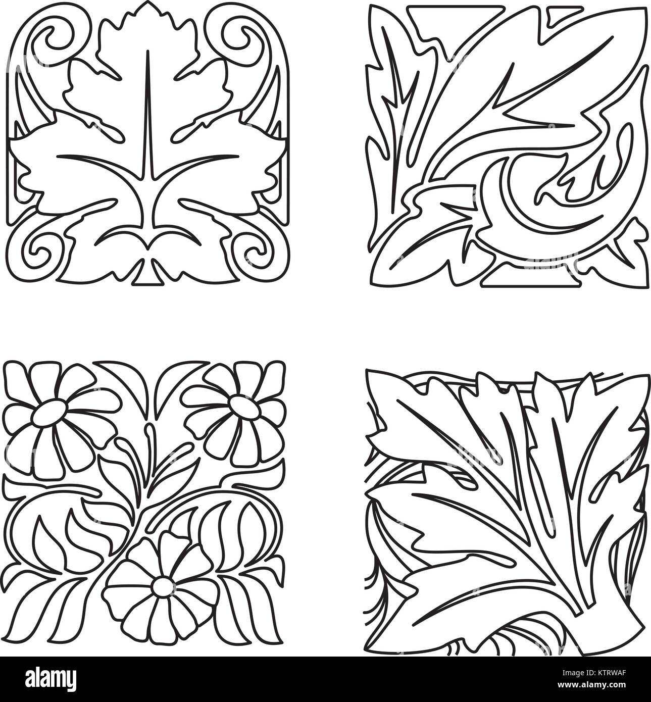 Art-noveau design vector illustration Stock Vector Image & Art - Alamy