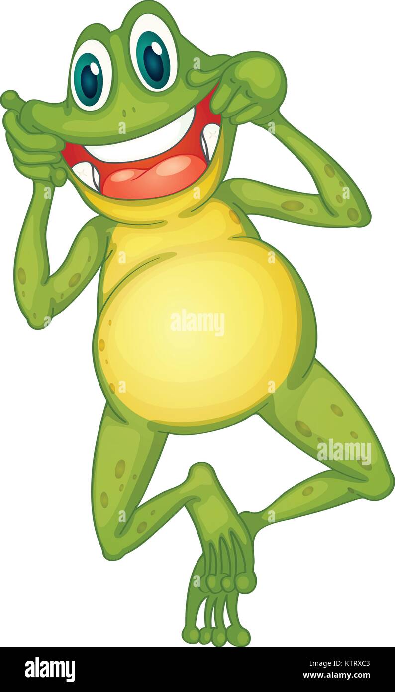 Frog faces Stock Vector Images - Alamy