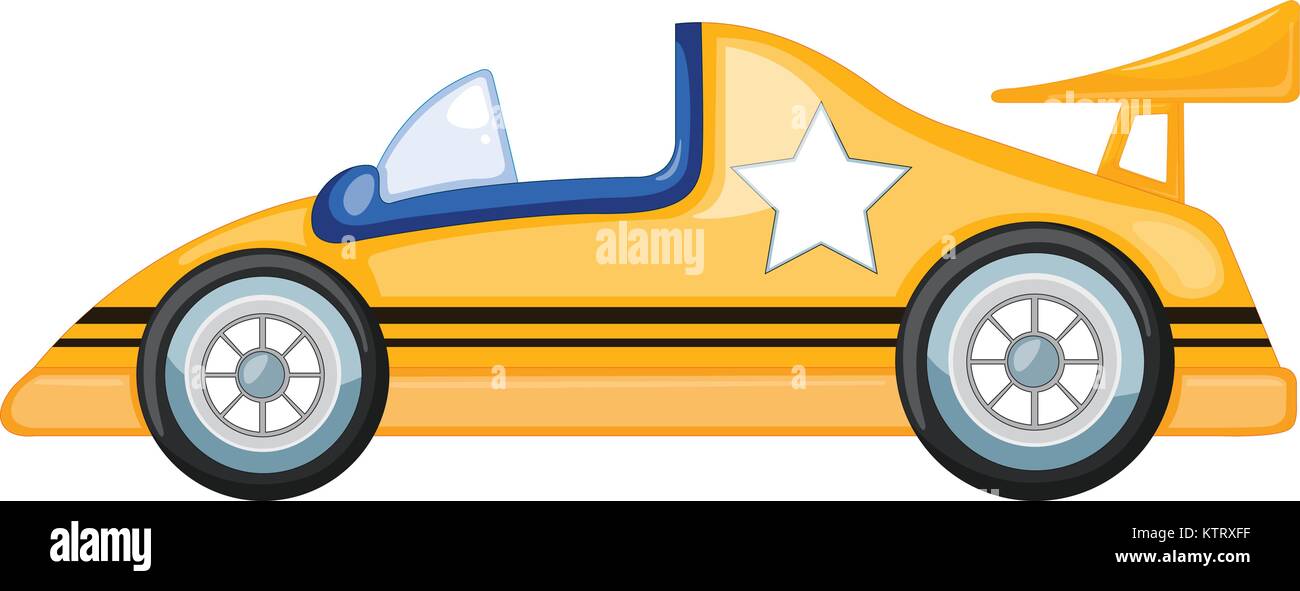 Yellow Race Car Clip Art Free Vectors | Kuruma 73
