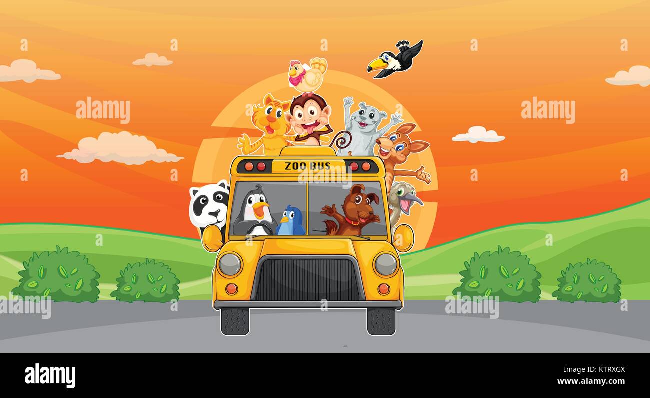 Tiger on hill Stock Vector Images - Alamy