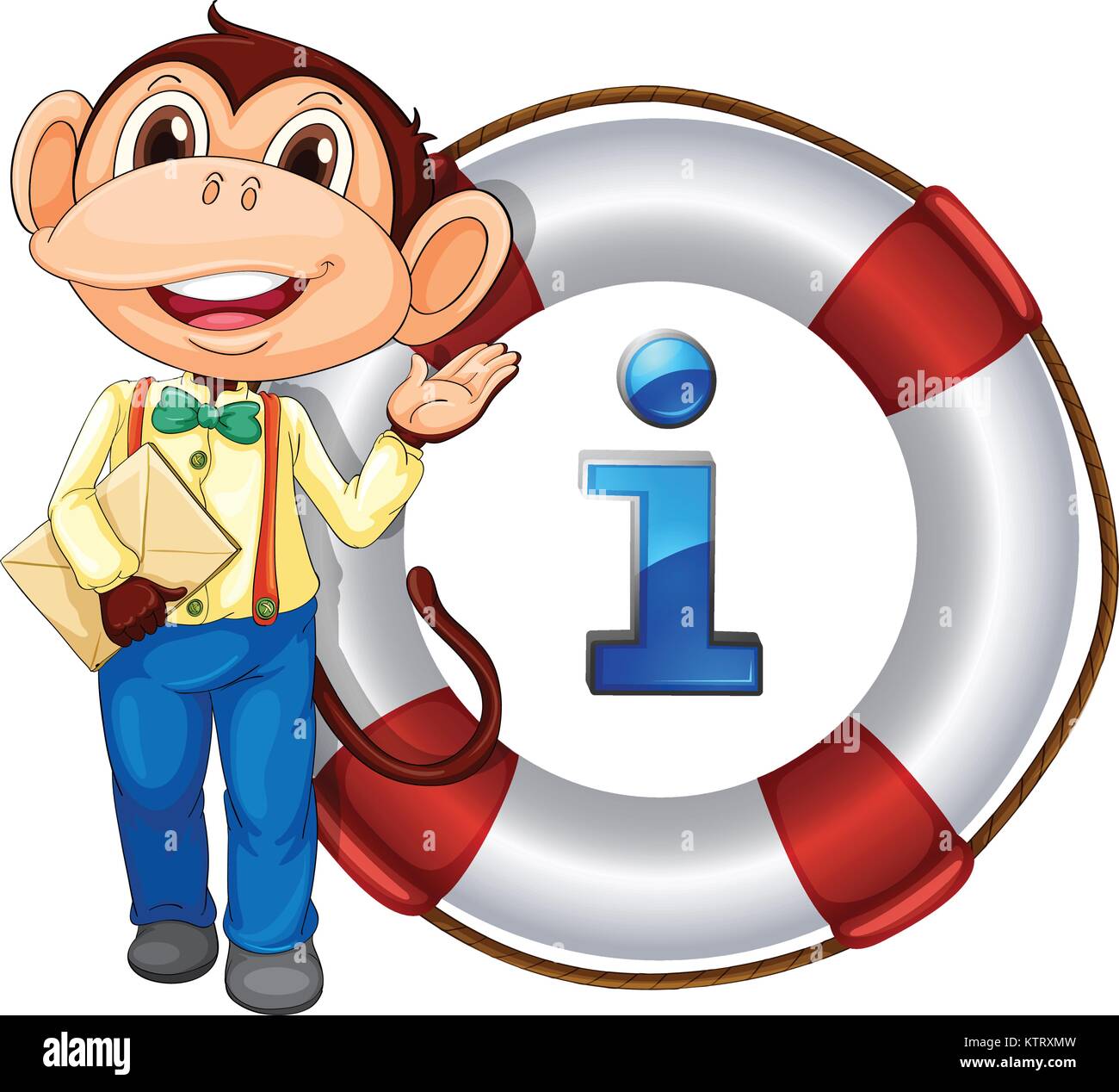 Gorilla float Stock Vector Images - Alamy