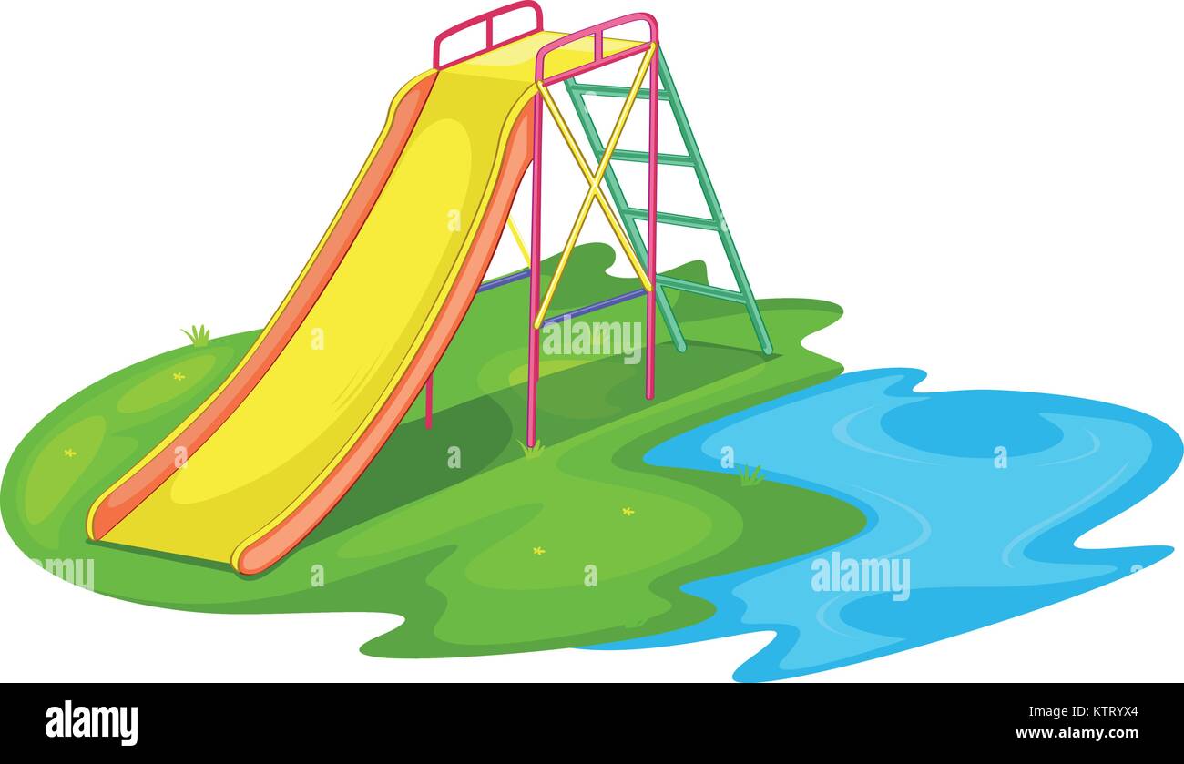Illustration of an empty playground Stock Vector Image & Art - Alamy