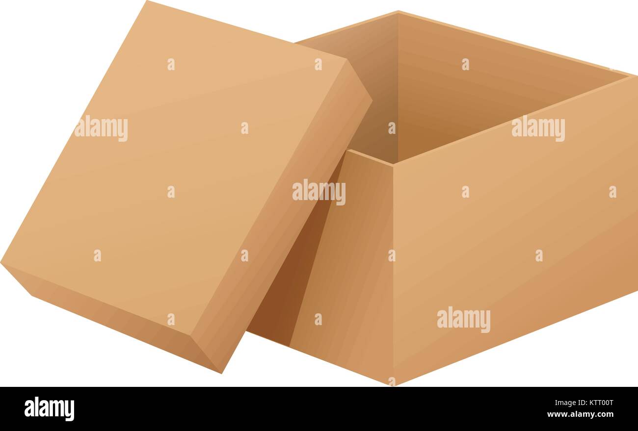 Illustration of a box on white Stock Vector Image & Art - Alamy