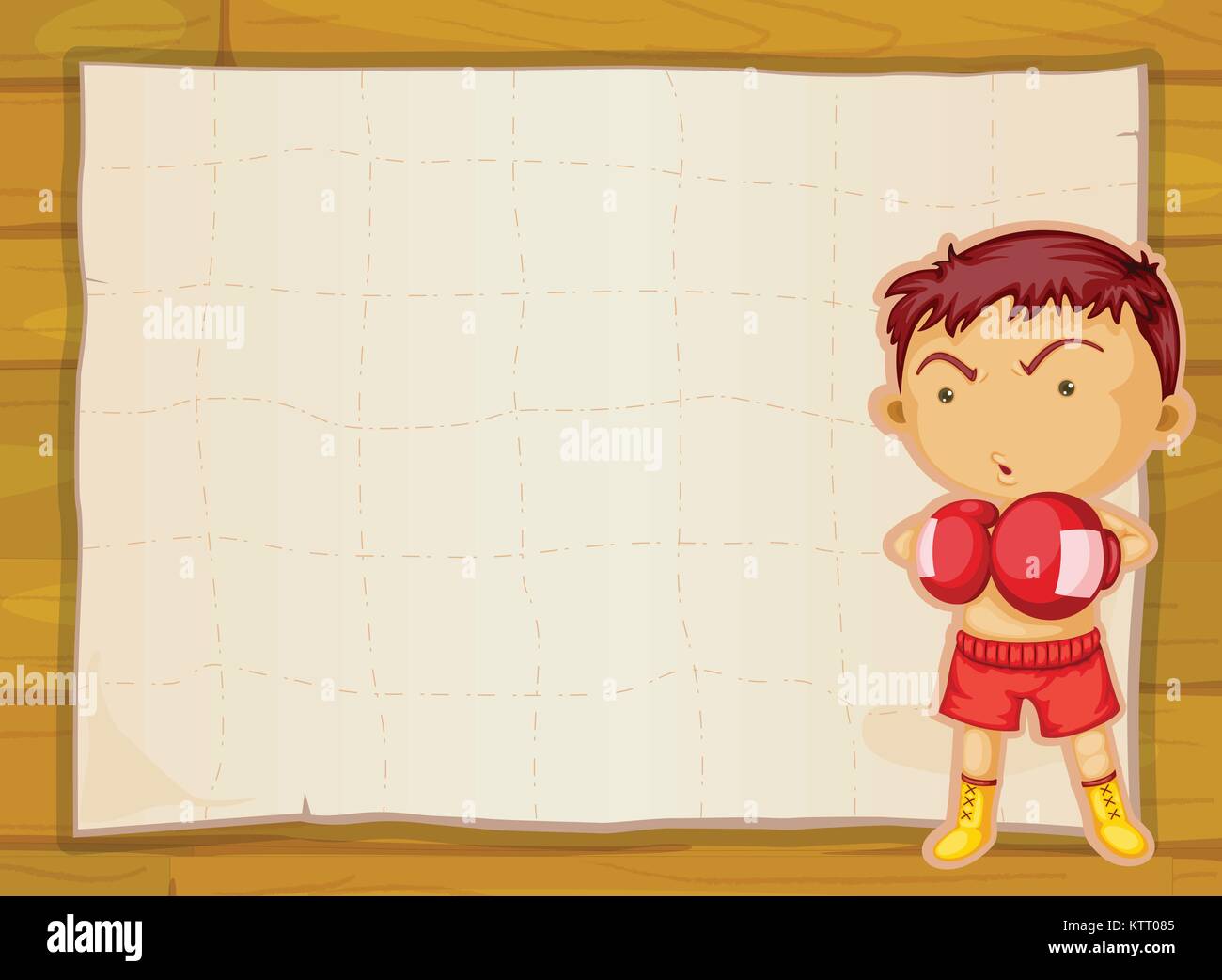 Boxer boy Stock Vector Images - Alamy