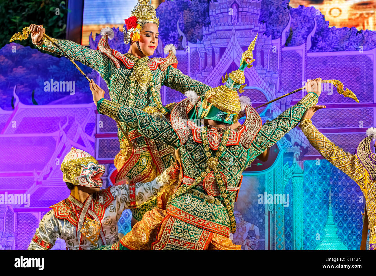 BANGKOK, THAILAND - APRIL 12: Songkran Festival in Bangkok, Thailand on ...