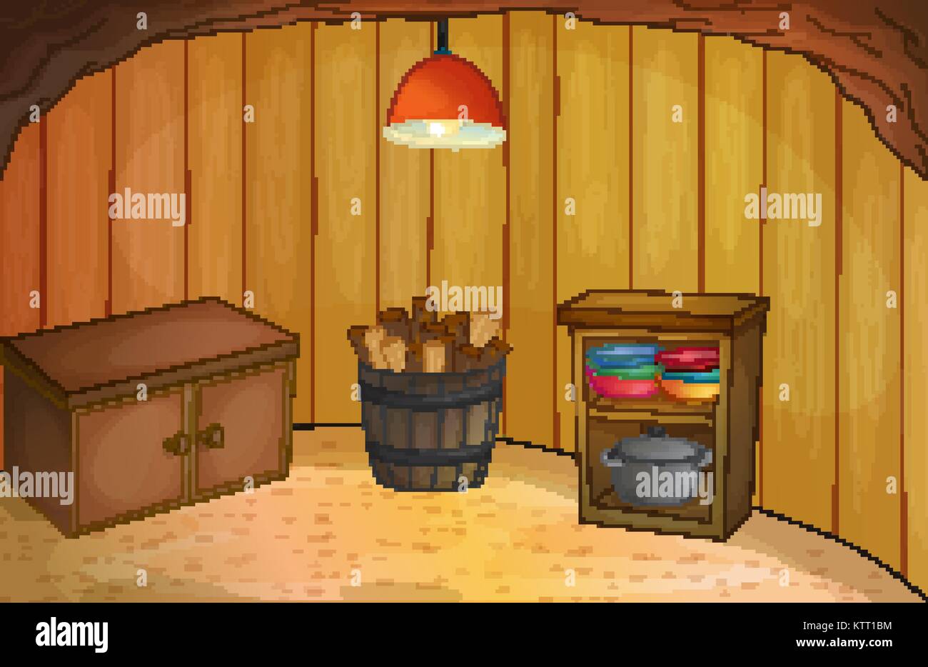 Background of an underground room Stock Vector Image & Art - Alamy