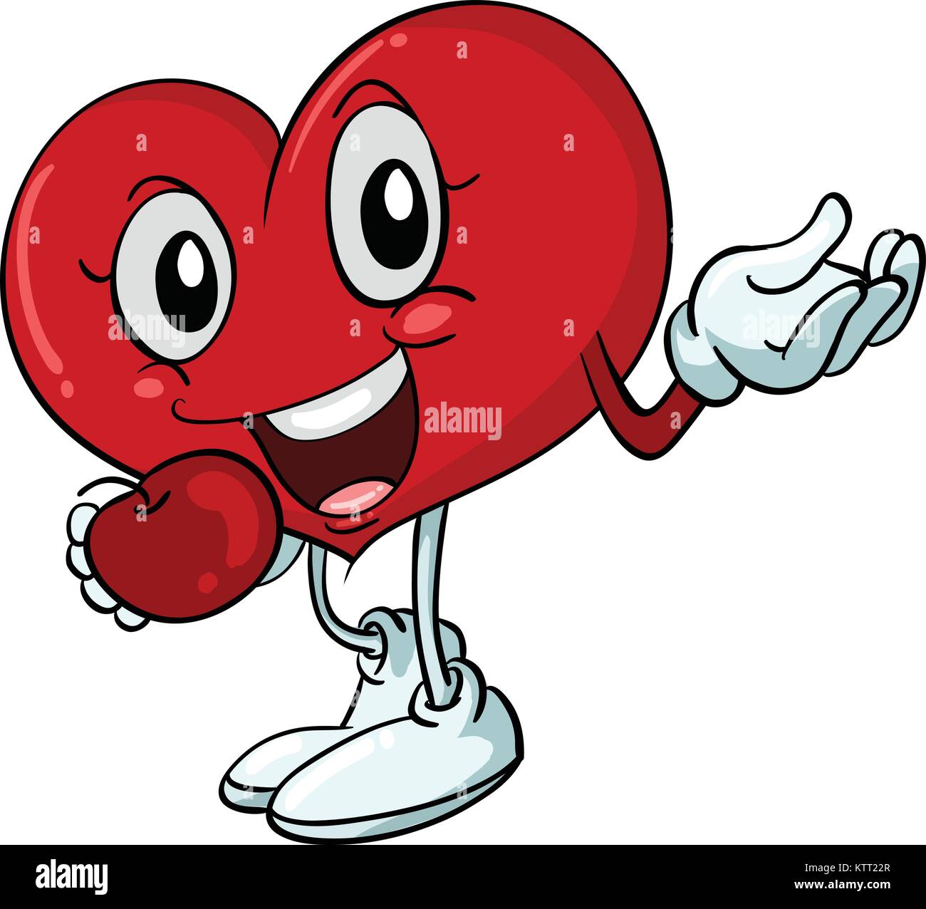 Happy heart life young Stock Vector Images - Alamy