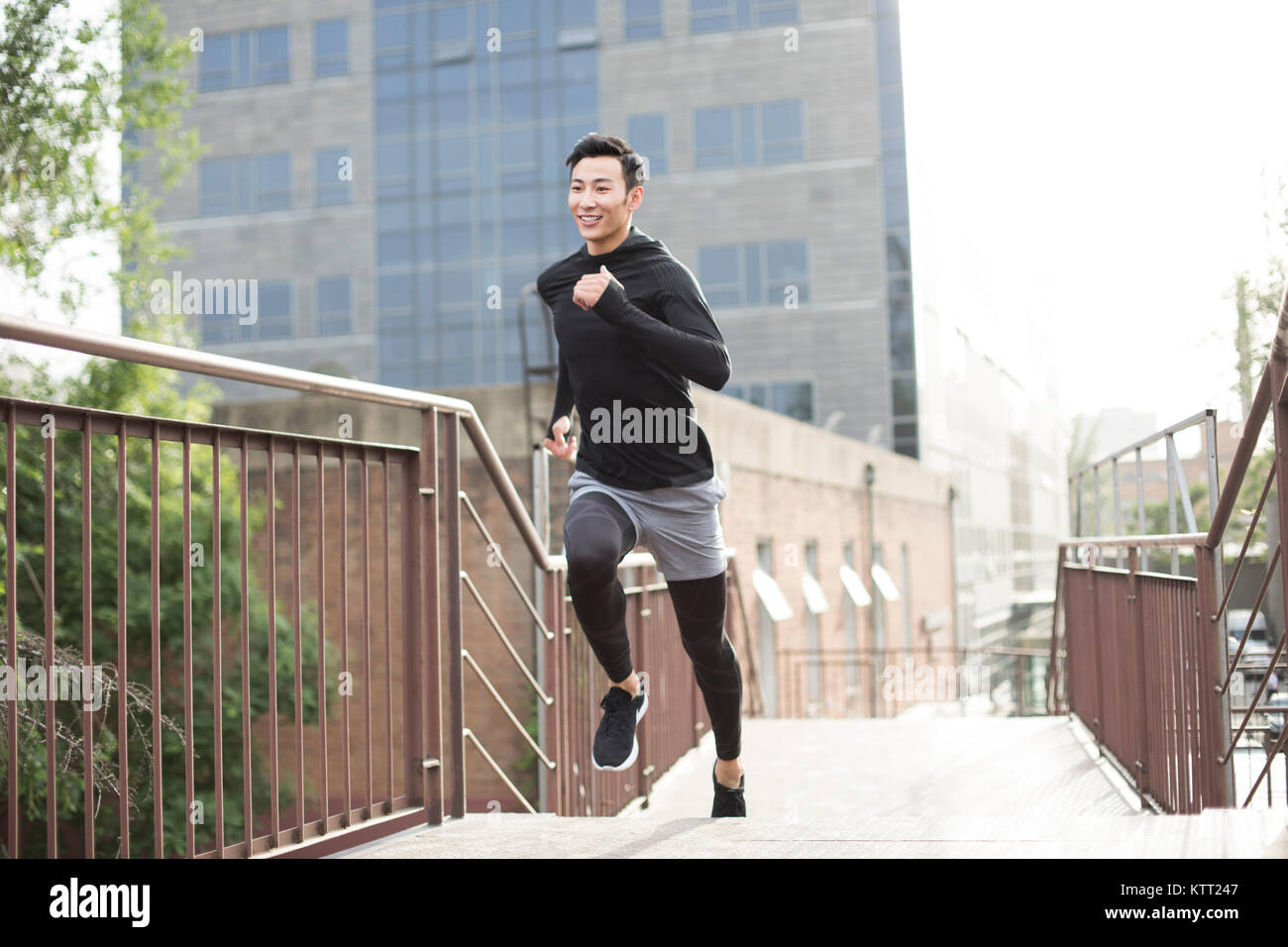 Jogging males hi-res stock photography and images - Alamy