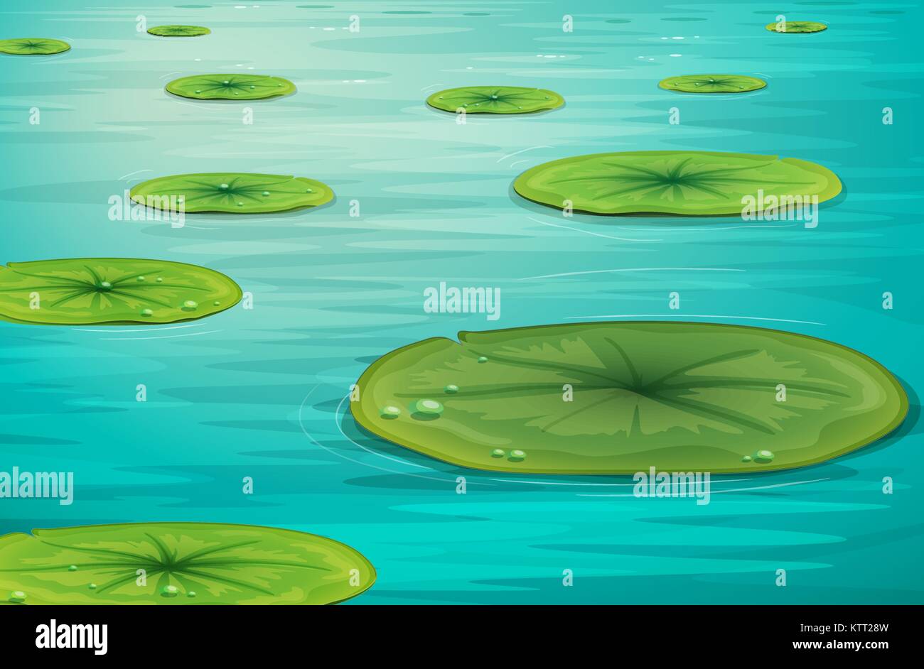 Detailed river scene Stock Vector Images - Alamy