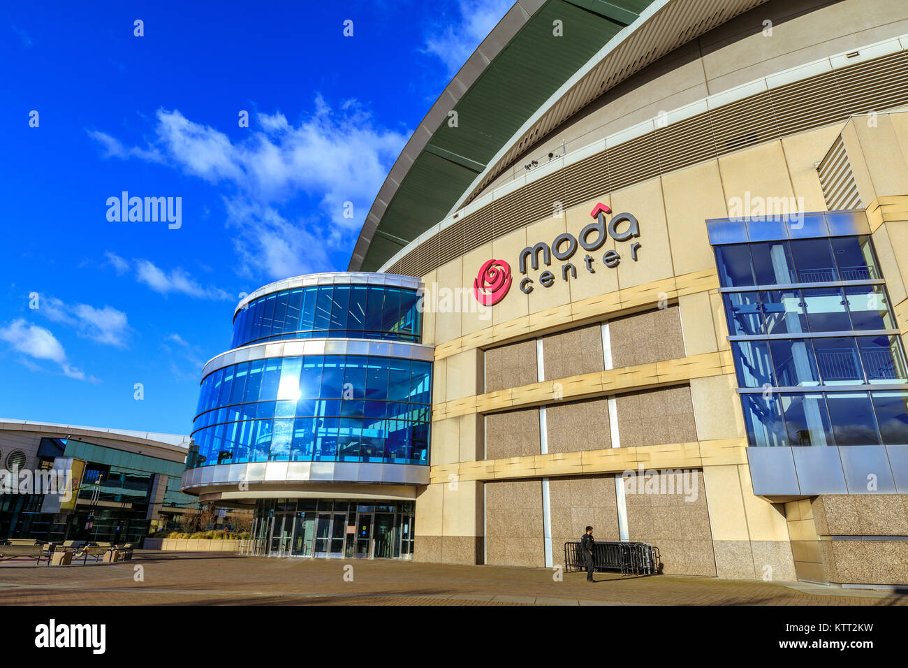 Portland, Oregon, United States - Dec 20, 2017 : Moda Center, formerly ...