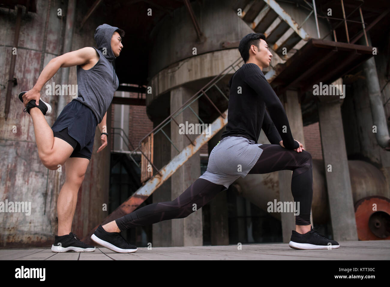 Healthy exercise for young men hi-res stock photography and images - Alamy