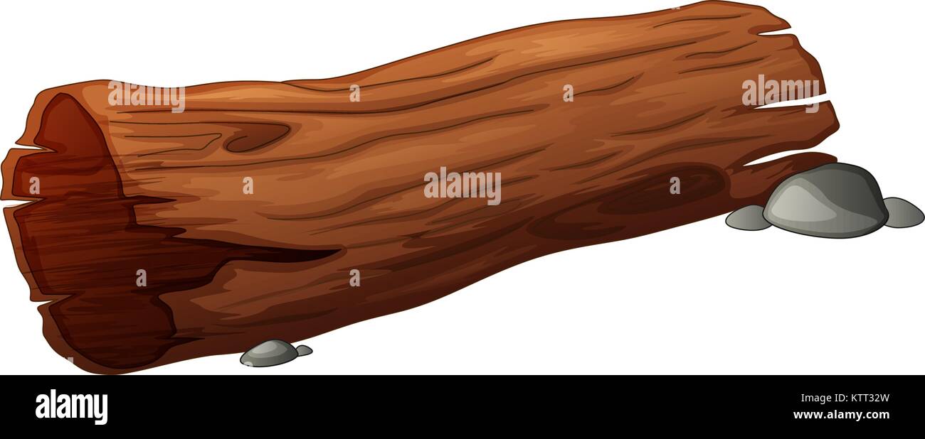 Old forest log design element Stock Vector Image & Art - Alamy