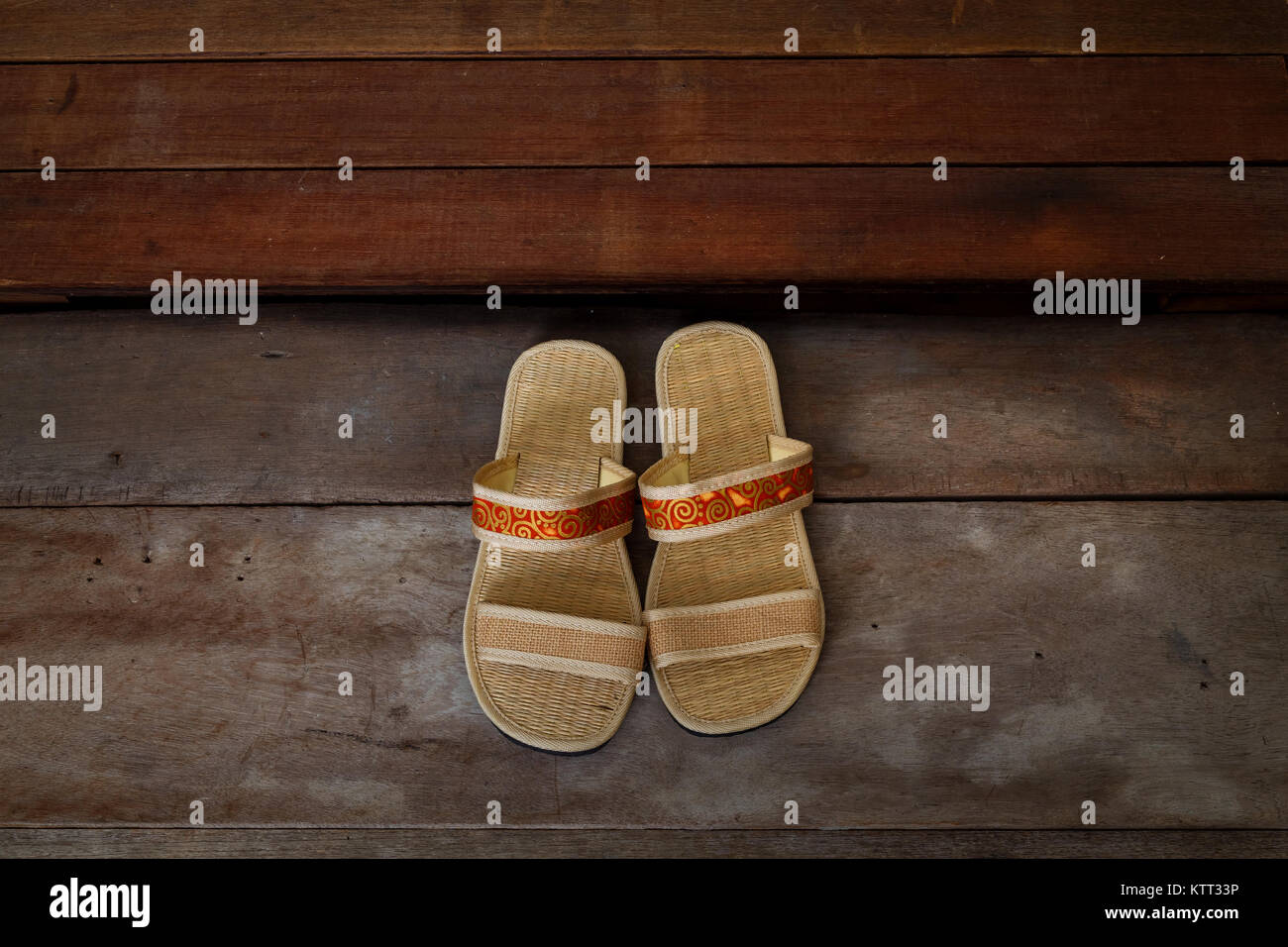 Japanese Sandals in front of a Japanese House Stock Photo - Alamy