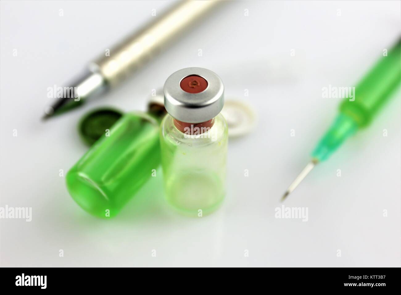 An concept Image of a injection Stock Photo - Alamy
