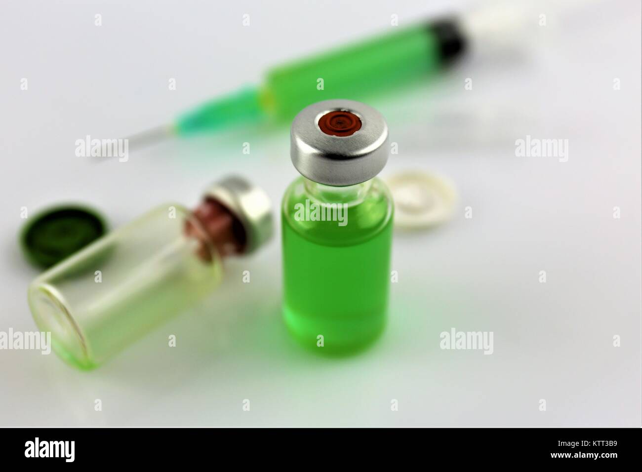An concept Image of a injection Stock Photo - Alamy