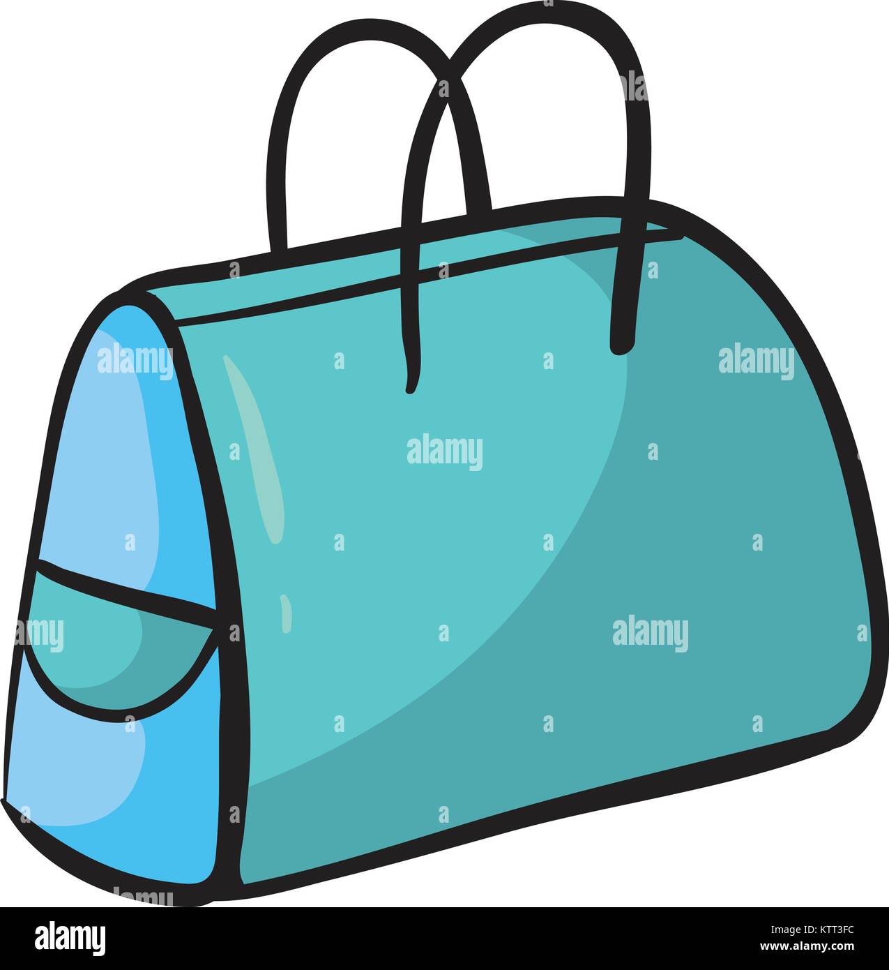 illustration of a purse on white background Stock Vector Image & Art ...