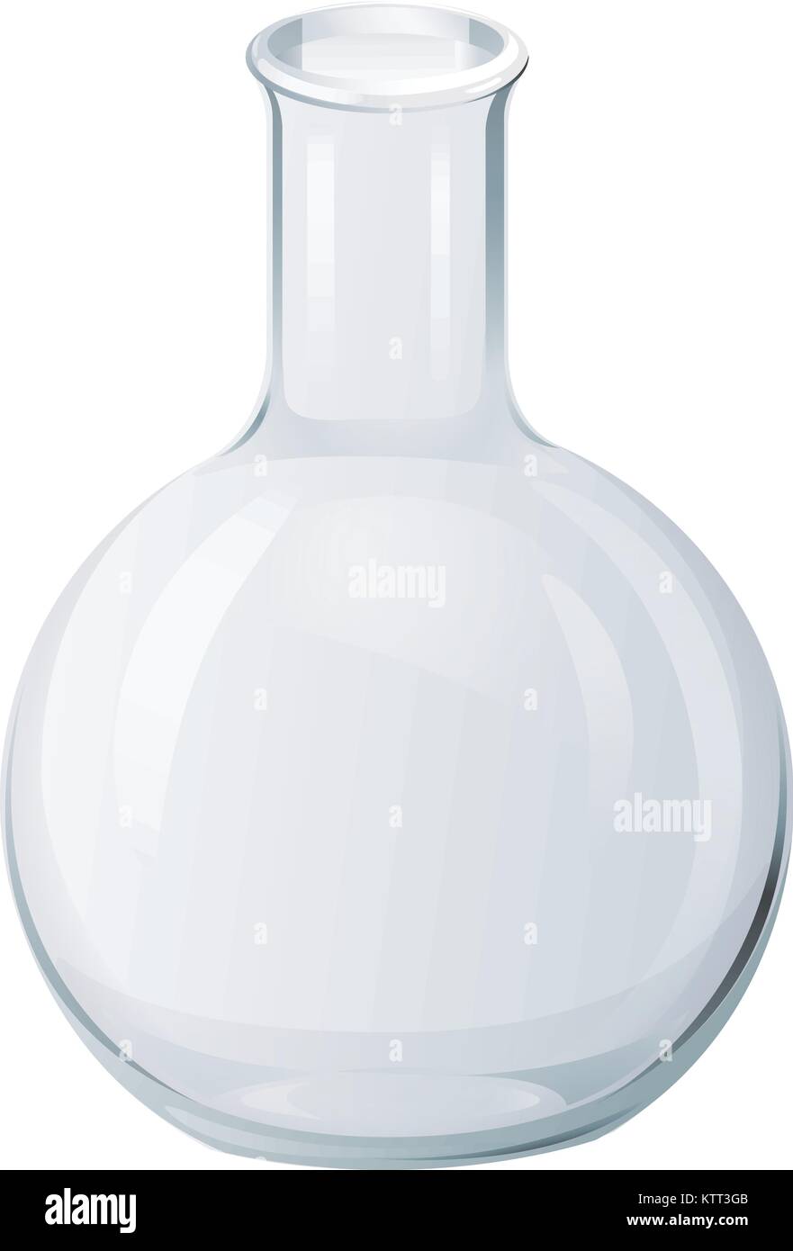 Illustration of scientific glassware - flasks Stock Vector Image & Art ...