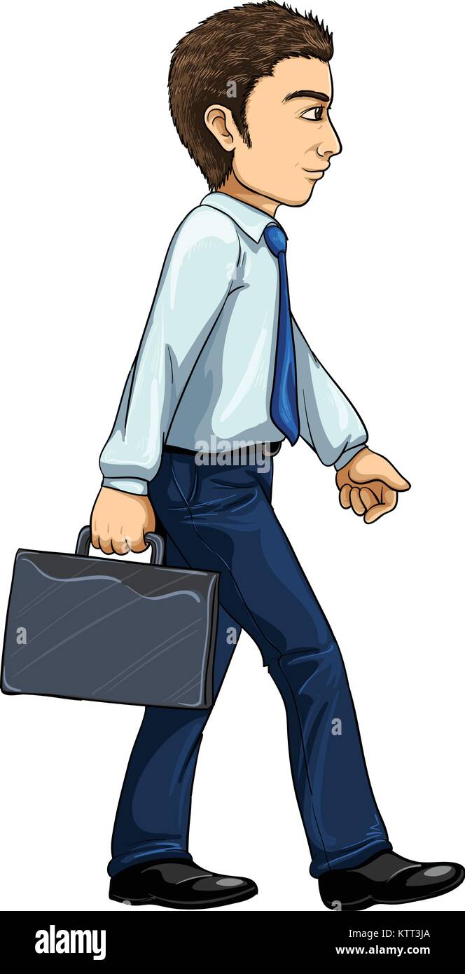 Illustration of modern man from evolution series Stock Vector Image ...