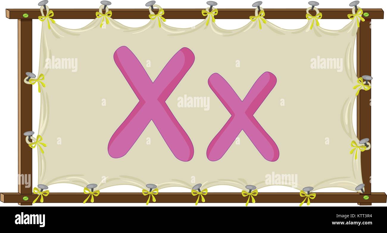 Capital letter x uppercase Stock Vector Images - Alamy