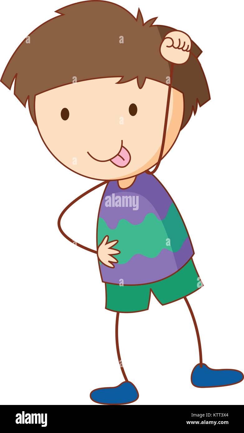 Cheeky children Stock Vector Images - Alamy