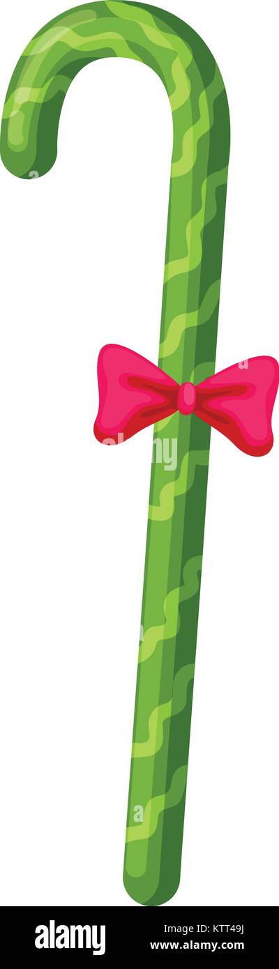 illustration of a green candy on a white background Stock Vector Image ...