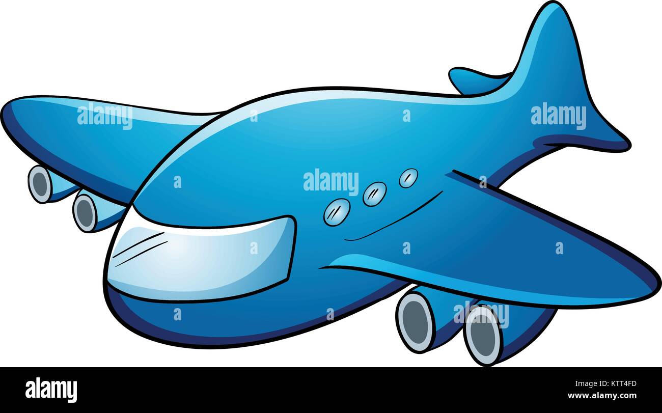 Illustration of a jumbo jet Stock Vector Image & Art - Alamy