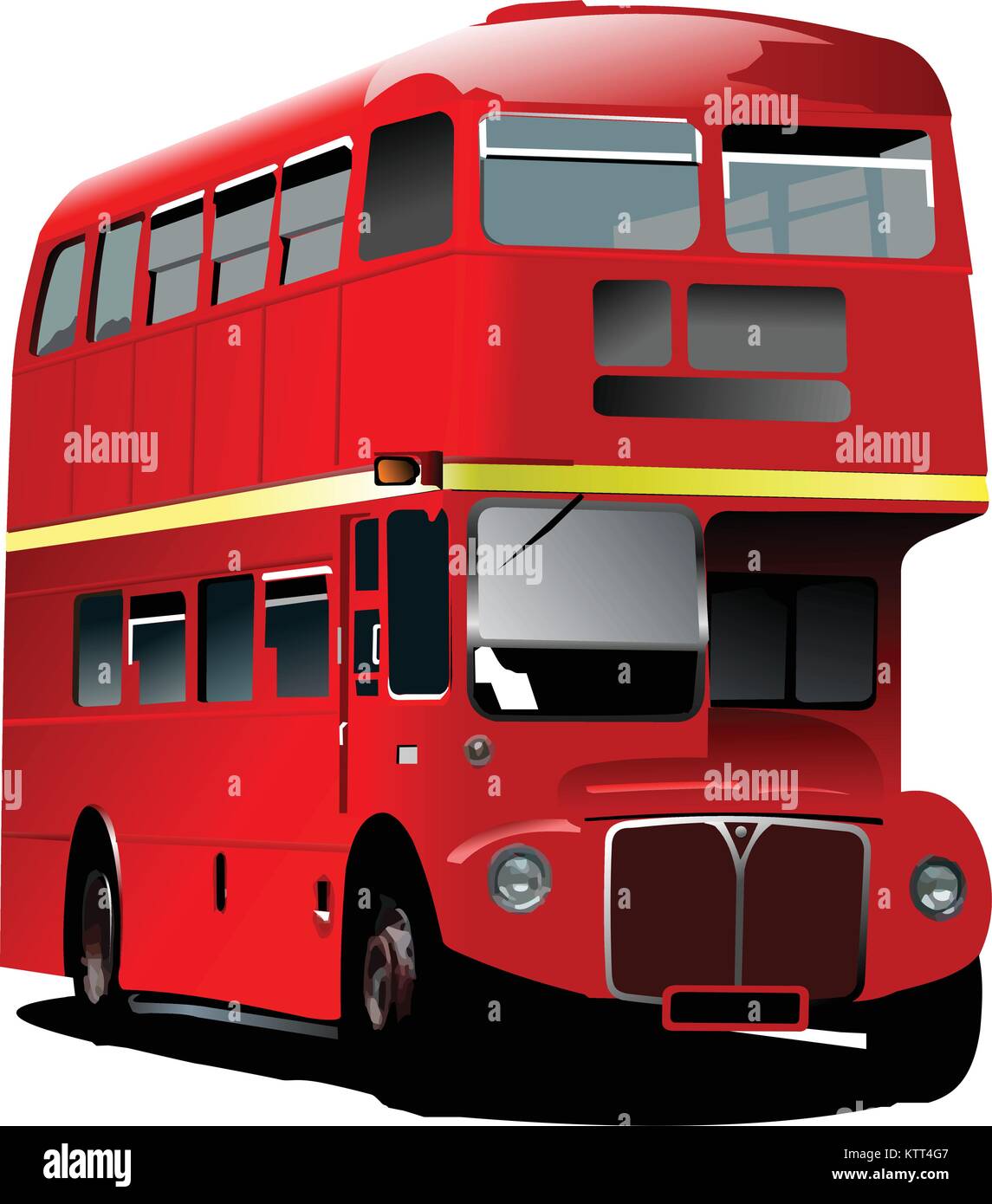 Double Decker Bus Vector