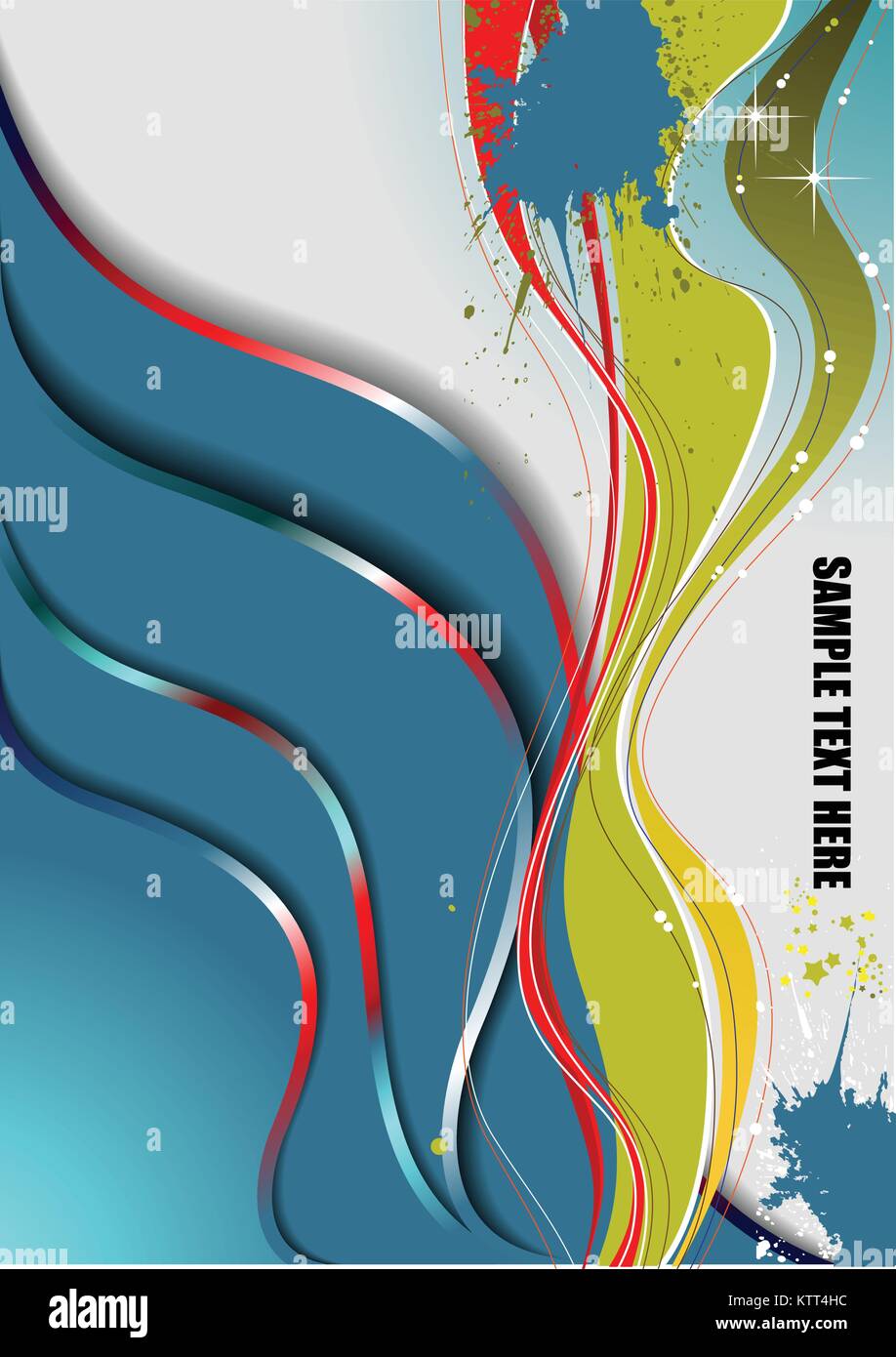 Abstract wave background. Vector illustration Stock Vector Image & Art ...