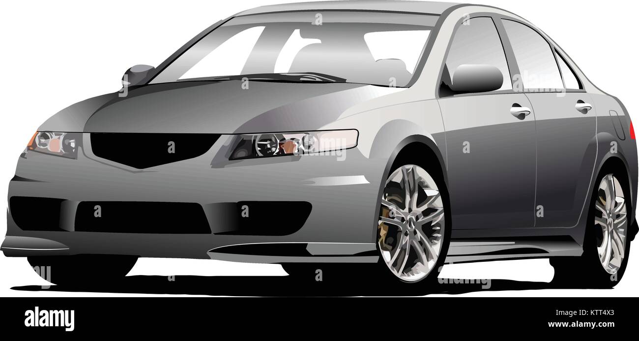 Grey sedan hi-res stock photography and images - Alamy