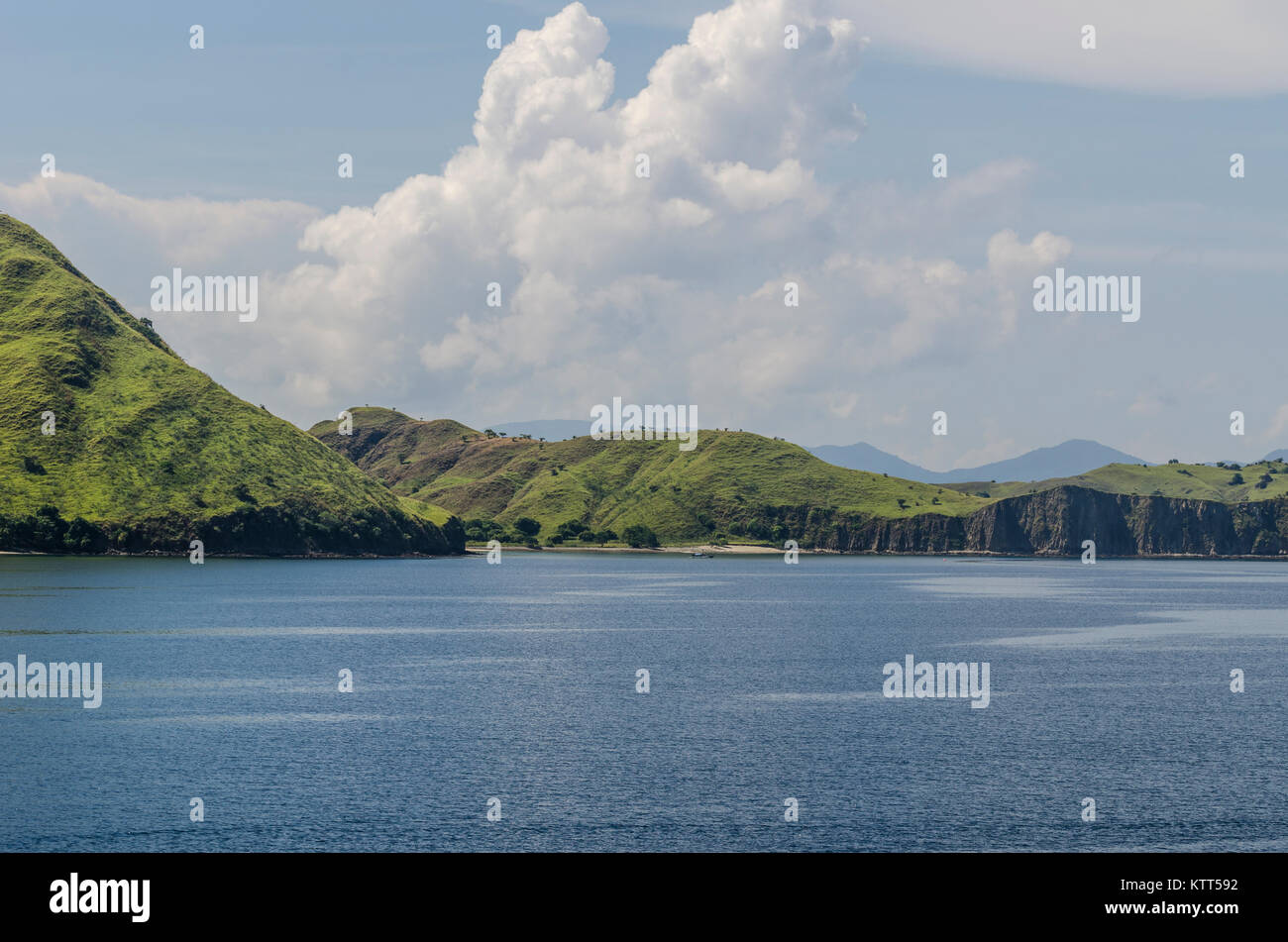Coastal landscape, Flores Island, Indonesia Stock Photo - Alamy