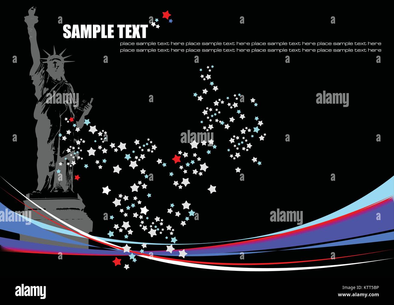 American image background. Vector illustration Stock Vector Image & Art ...