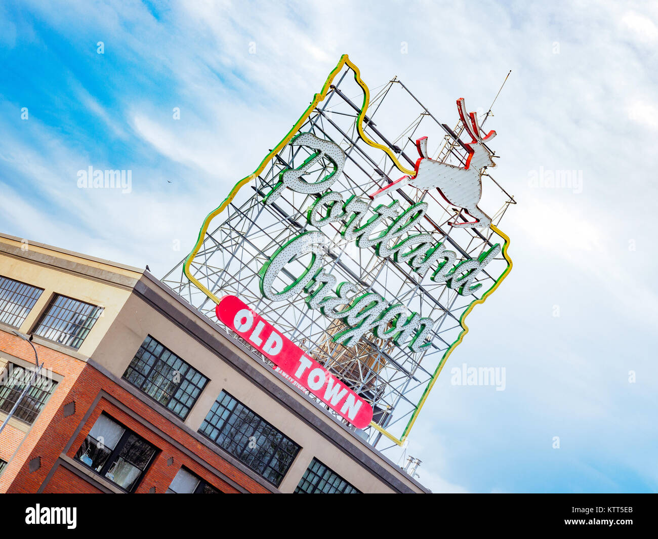 White stag sign hi-res stock photography and images - Alamy