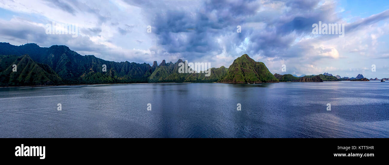 Coastal landscape, Flores Island, Indonesia Stock Photo - Alamy